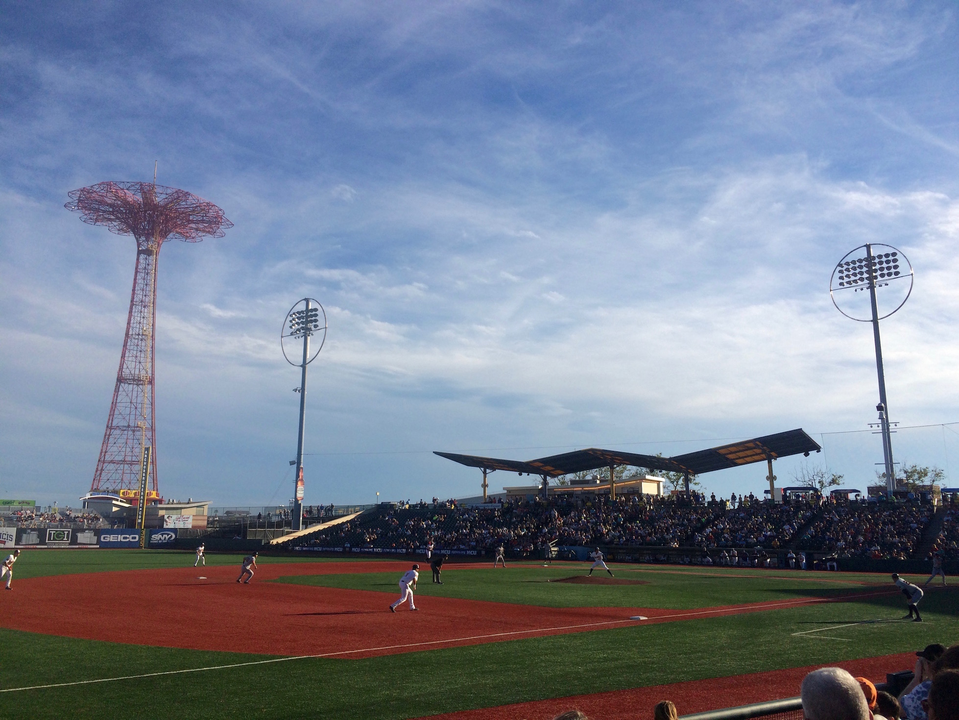 American AF 4th of July with Brooklyn Cyclones Baseball - New York Cliché American AF 4th of July with Brooklyn Cyclones Baseball - New York Cliché