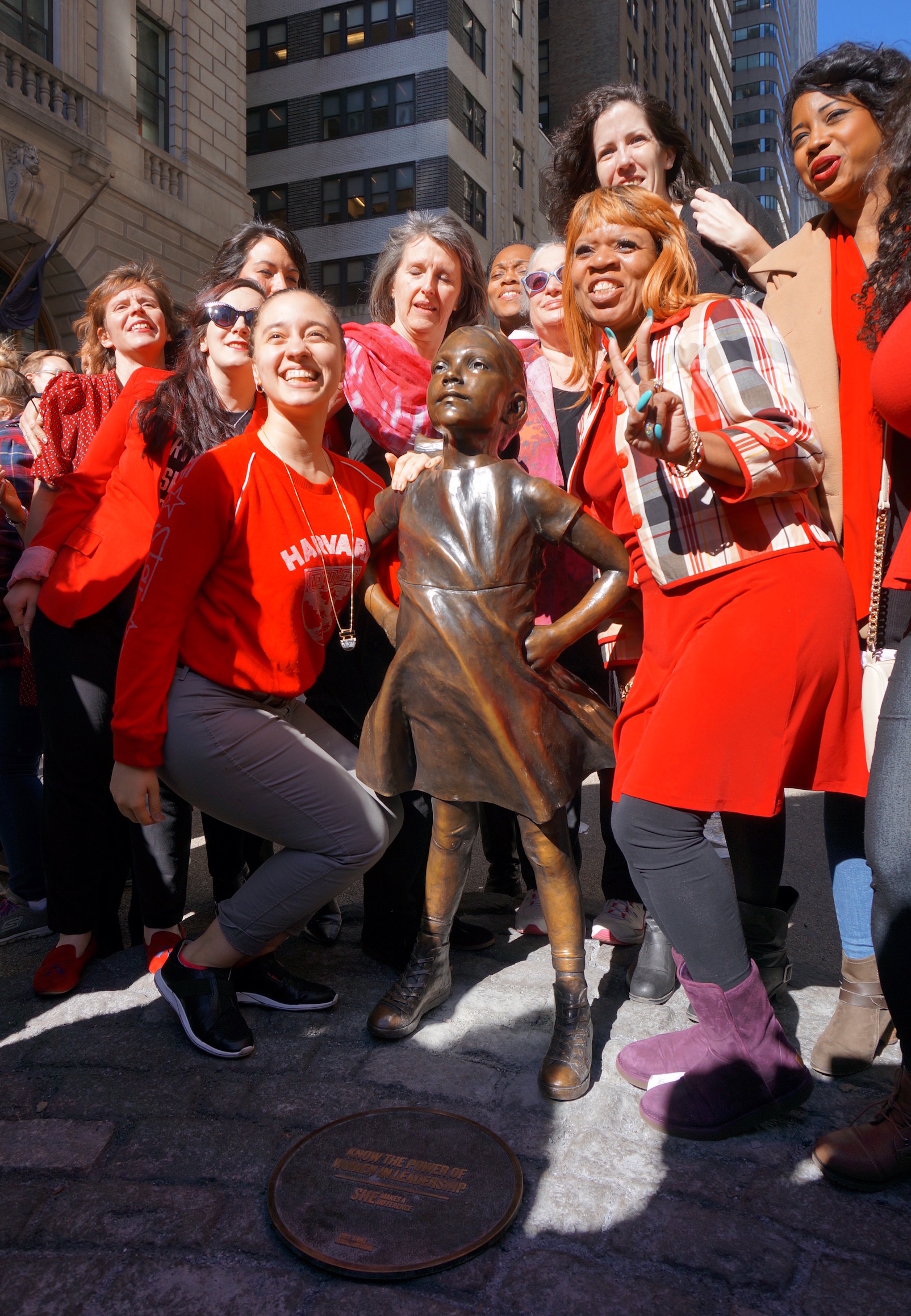 Wall Street's New Statue is Girl Power Rendered in Bronze