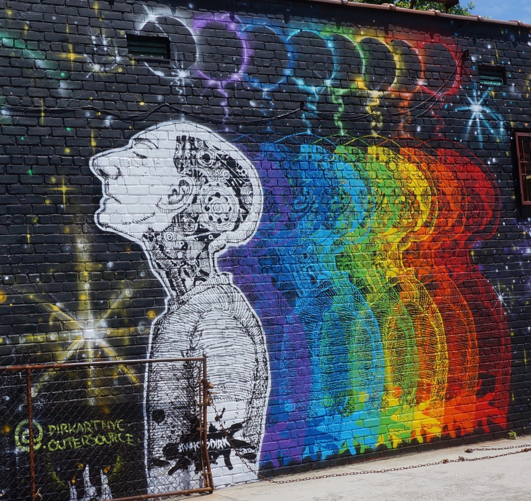 Saturday Street Art: Rainbow Mural in Queens, Just In Time for NYC ...